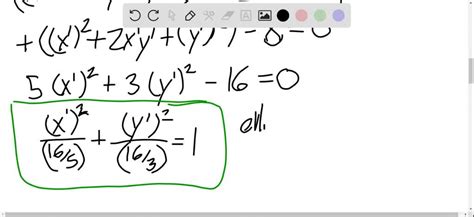 solved rotation of axes in exercises 13 24 rotate the axes to