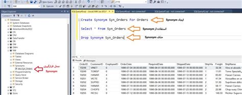 Pouria Mofazeli On Linkedin Sql Sqlserver Database Synonym 14