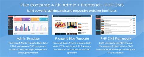 Pike Suite Admin And Frontend Cms Framework By Phparena Codester