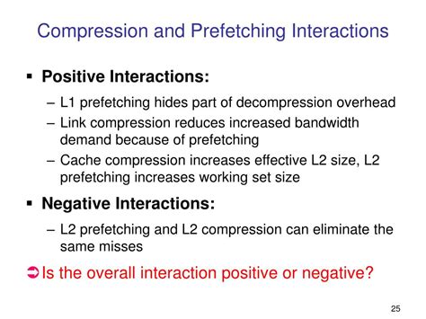 ppt interactions between compression and prefetching in chip