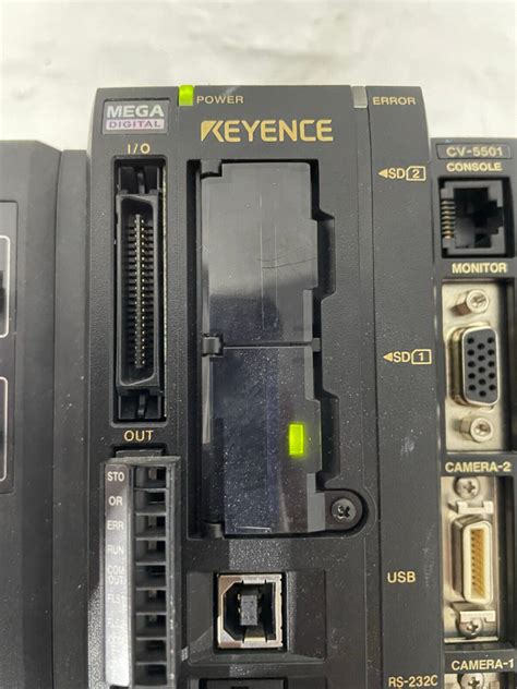 Keyence Cv 5501 Multi Camera Imaging System With Ca Dc20e Led Controller Novus Ferro Pte Ltd