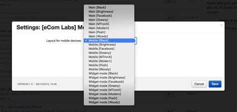 Mobile Layout Add On