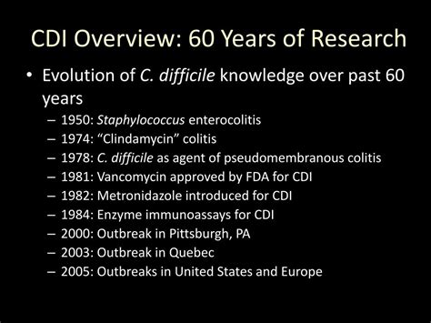 Ppt Evolving Challenges In Clostridium Difficile Infection From Risk
