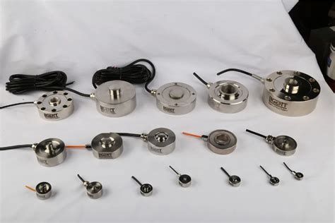 Round Compression Sensor For Force Measurementpancake Load Cell 0 5t