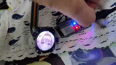 esp32驱动gc9a01圆形屏幕显示图片 哔哩哔哩 bilibili