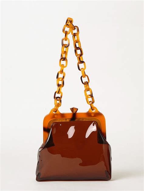Vintage Inspired Vinyl Clasp Tortoise Shell Shoulder Bag Etsy Etsy
