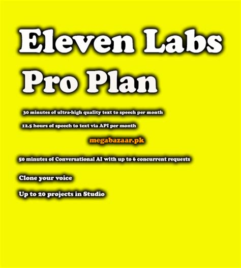 Eleven Labs Price In Pakistan