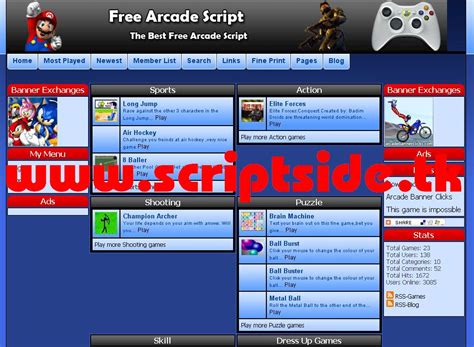 Free Arcade V12 Oyun Scripti Wm Scripti Scripti Script Indir Php