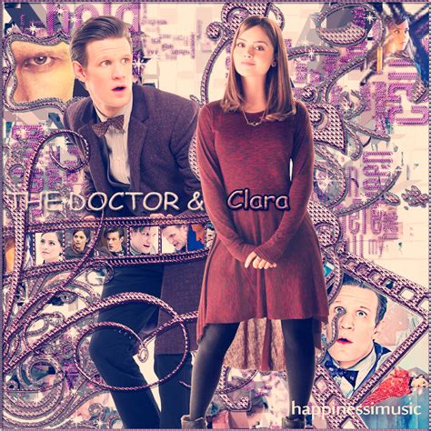 The Eleventh Doctor And Clara Blend By Happinessismusic On Deviantart