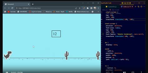 github chhavi48 dino chrome game clone