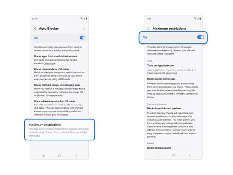 Samsung เปิดใช้งาน Auto Blocker เป็นค่าเริ่มต้นแล้ว ใน One Ui 6 1 1