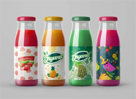 Juice Label Design Packaging Design Label Design By Ohiduzzaman12 Id 8471220 On Dribbble