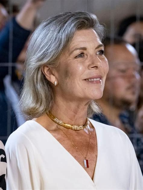 Stunning Princess Caroline Unveils Chic New Look Princesse Caroline