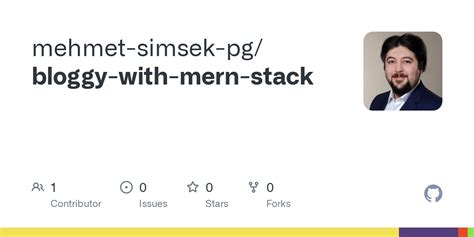GitHub Mehmet Simsek Pg Bloggy With Mern Stack