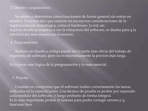 7 Pasos Para Desarrollar Un Software Pptx