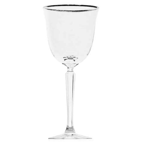 Vintage Stemware Glass Wine Or Water Glass In The Classic Shell Pattern