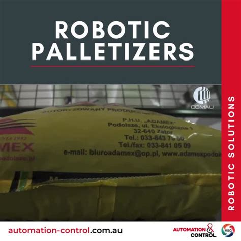 Automation And Control Meg On Linkedin Robots Pallets Palletizing Comau Robots Controlsystem…