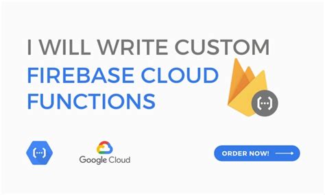 Write Custom Firebase Cloud Functions By Martindichtler4 Fiverr