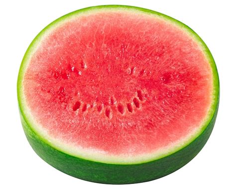 Premium Photo Watermelon Round Slice Paths