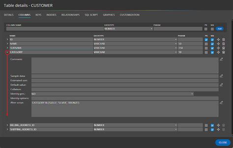 Database Design For Oracle