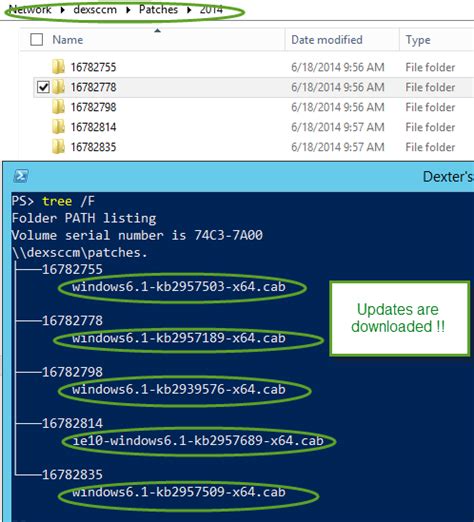 powershell sccm 2012 automate patching