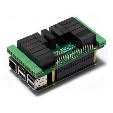 Sequent Microsystems 16 Relays 2a24v 8 Layer Stackable Hat For