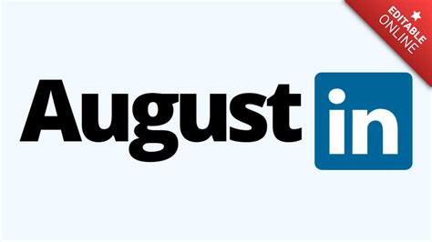 August Linkedin Generador De Efectos De Texto