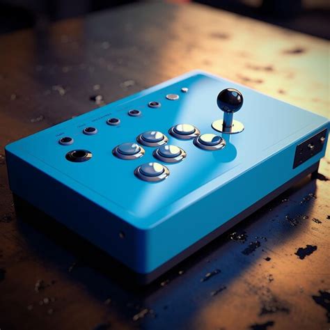 premium photo retro arcade game console