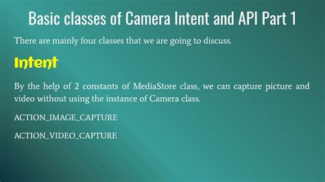 PPT Camera Tutorial With Example In Android Studio PowerPoint Presentation ID
