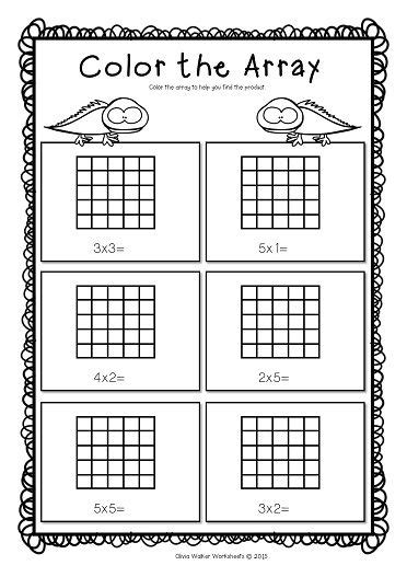 array worksheets