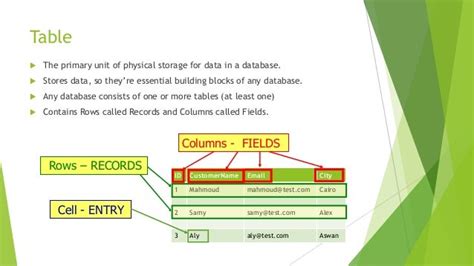 Database Basics