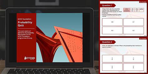 👉 Ultimate Gcse Foundation Probability Quiz