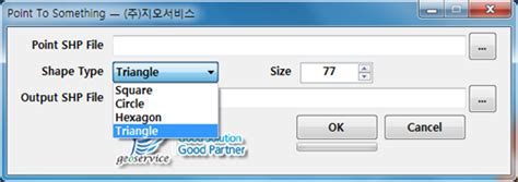 Gis Pointtosomething 포인트를 다양한 도형 폴리곤으로 변환하는 툴 Gis Developer