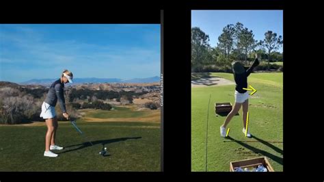 Nelly Korda Golf Swing Analysis Youtube