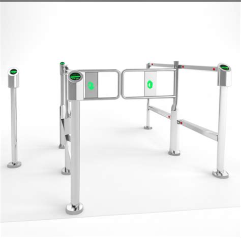 Cổng Swing Barrier Ids St606b Cổng Xoay Cho Siêu Thị Thông Minh Tự Động