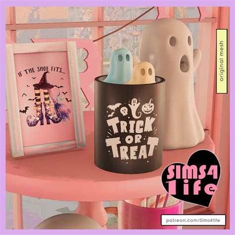 Sims41ife Halloween Part 2 Set Includes 6 Objects Broom