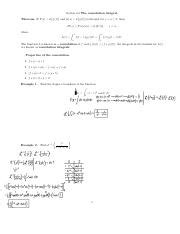 Convolution Integral Explained Properties Examples And Course Hero