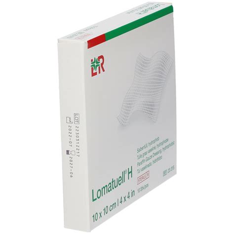 Lomatuell® H 10 cm x 10 cm steril 10 St - Shop Apotheke