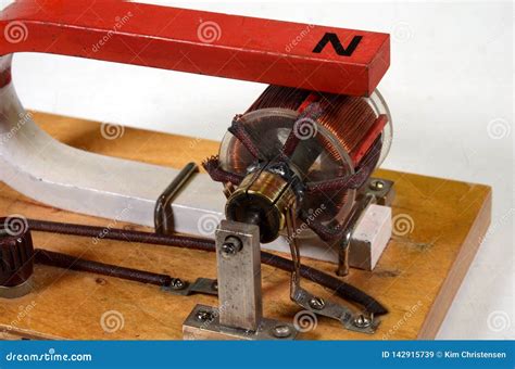 Demonstration Model Of Electric Dc Stock Image Image Of