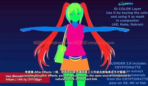 blender风格化2d卡通着色器学习视频教程 云桥网络