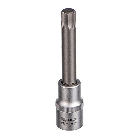 Q Tech Spline Bit Socket M12 Shop Today Get It Tomorrow