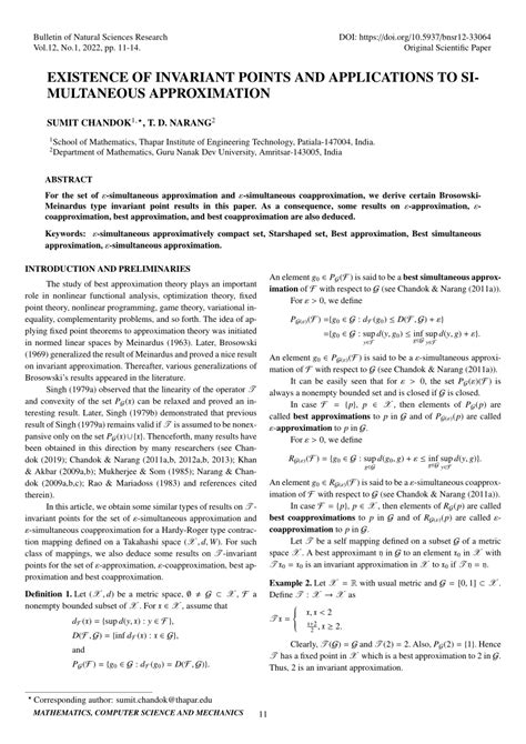 Pdf Existence Of Invariant Points And Applications To Simultaneous
