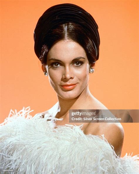 Martine Beswick British Actress And Model Wearing A Strapless News