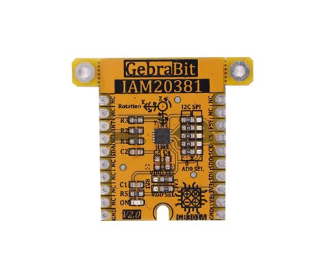 Stm32f303 Ile Iam20381 Ivmeölçer Sensörü Projesi • Projeler • Gebrams