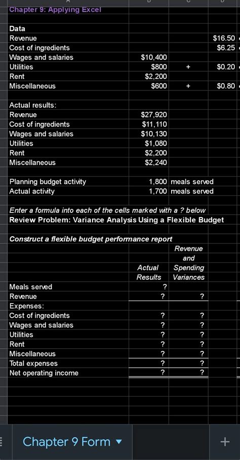 Solved Chapter 9 Applying Excel Data