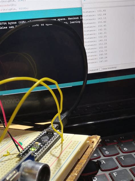 building the antisocial distance machine the arduino code hc sr04 dfmini player and