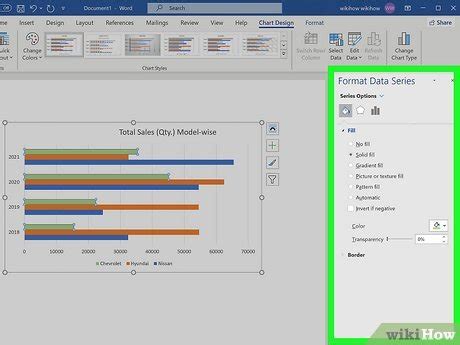How To Make A Bar Chart In Word 7 Steps With Pictures WikiHow