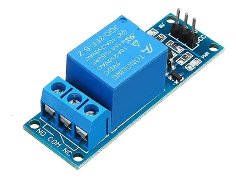 Modulo De Rele 1 Arduino Optoacoplador 5v Dc 10 Amp Tienda Mercadolibre
