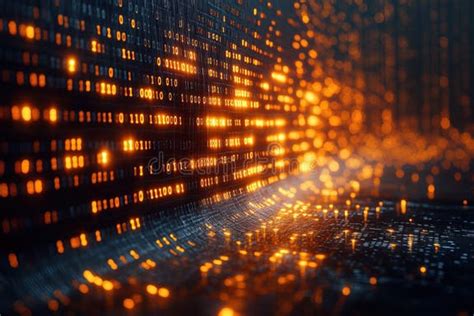 An Abstract Data Themed Background Modern And Technical Design Theme