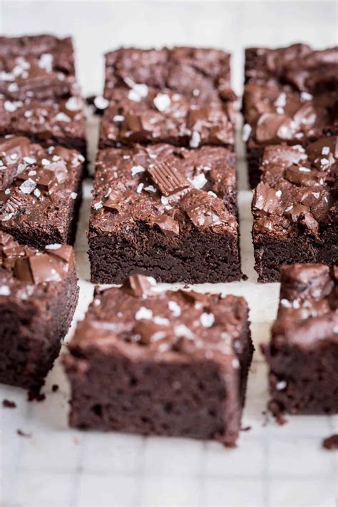 Easy Fudgy Gluten Free Brownies From The Larder